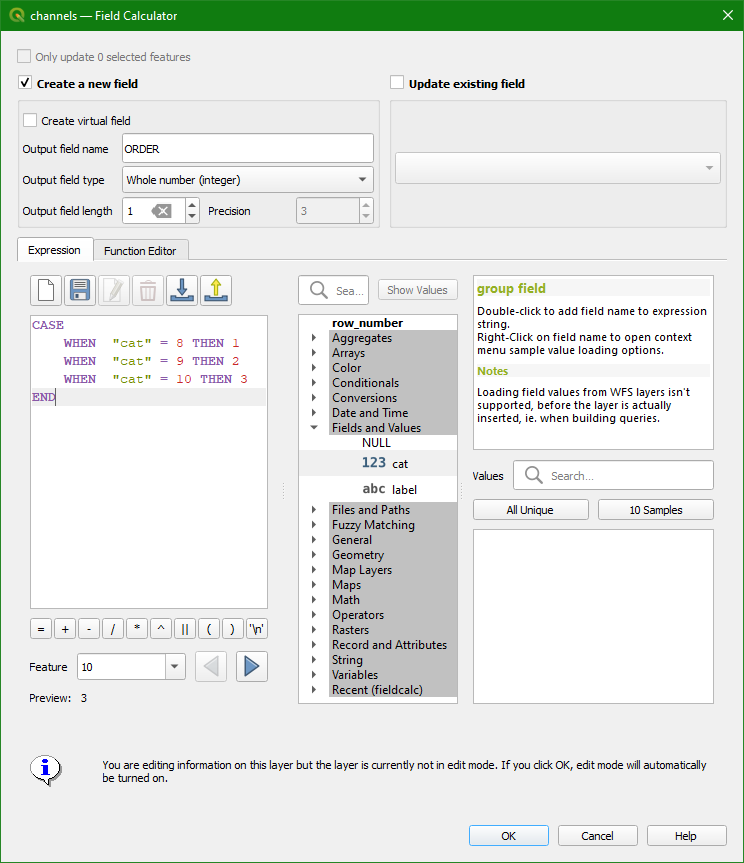 Tutorial Stream and Catchment Delineation using PCRaster in QGIS: Styling the channels